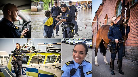 Så är det att jobba som polis - Arbetsförmedlingen